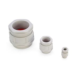 Cembre 1704.2 | Bouchon ouvert Pg21 gris (RAL 7035) | Presse-étoupe et ...