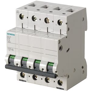 Siemens sas 5SL4620-8 | DISJ. MODULAIRE 10KA 3 POLES+N D20 ...