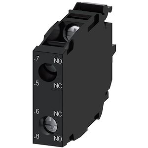 Siemens sas 3SU1400-1AA10-1GA0 | BLOC CONTACT 1NO AVANCE+1NF RETARDE ...