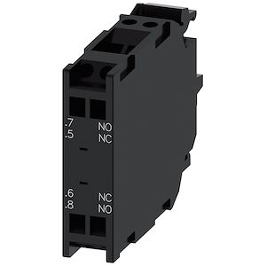 Siemens sas 3SU1400-1AA10-3RA0 | BLOC CONTACT 1NO AVANCE+1NF RETARDE ...