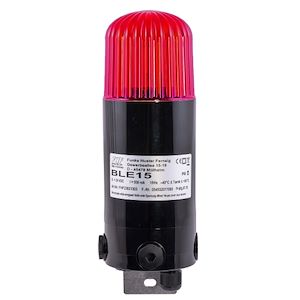 AE&T BLE150243 | Feu flash 15 Joules 24Vcc optique Rouge IP66 | Colonne lumineuse, flash et ...