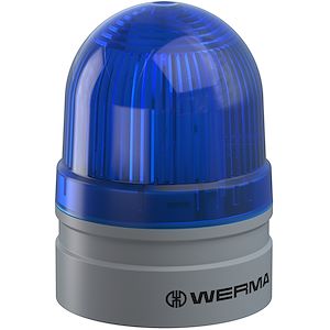 Werma 26051075 | EvoSIGNAL Mini - Feu fixe/clignotant - 24VAC/DC - Bleu ...