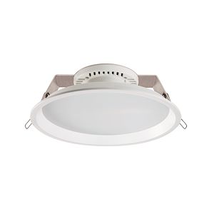 Ridi 0336643 | Downlight encastré EDLR-E2 235/2000-830 WS-DALI D=235mm, réflecteur blanc + vitr ...
