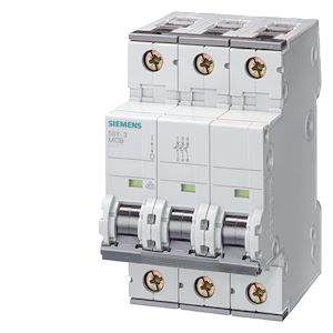 Siemens sas 5SY43036 | MCB 400V 10kA, 3pole, B, 3A | Disjoncteur ...