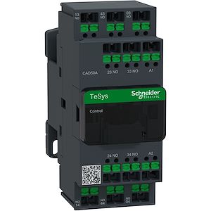 Schneider Electric CAD50AP7 | Snap In - TeSys CAD50 - contacteur - 5F ...